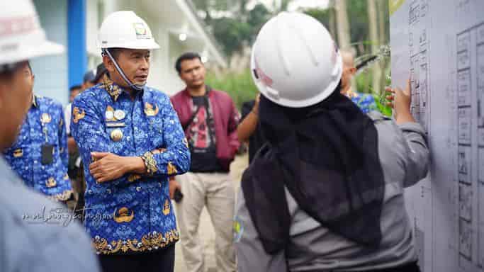 Progres Proyek Pembangunan Gedung SPPG di Tlogowaru - posmo