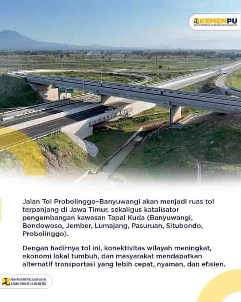 Proyek Jalan Tol Probowangi Ditargetkan Beroperasi 2026 - posmo